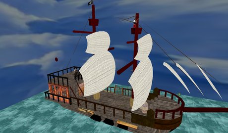 Second Life Marketplace Tlc Pirate Ship Tasha Lynn Rezzer